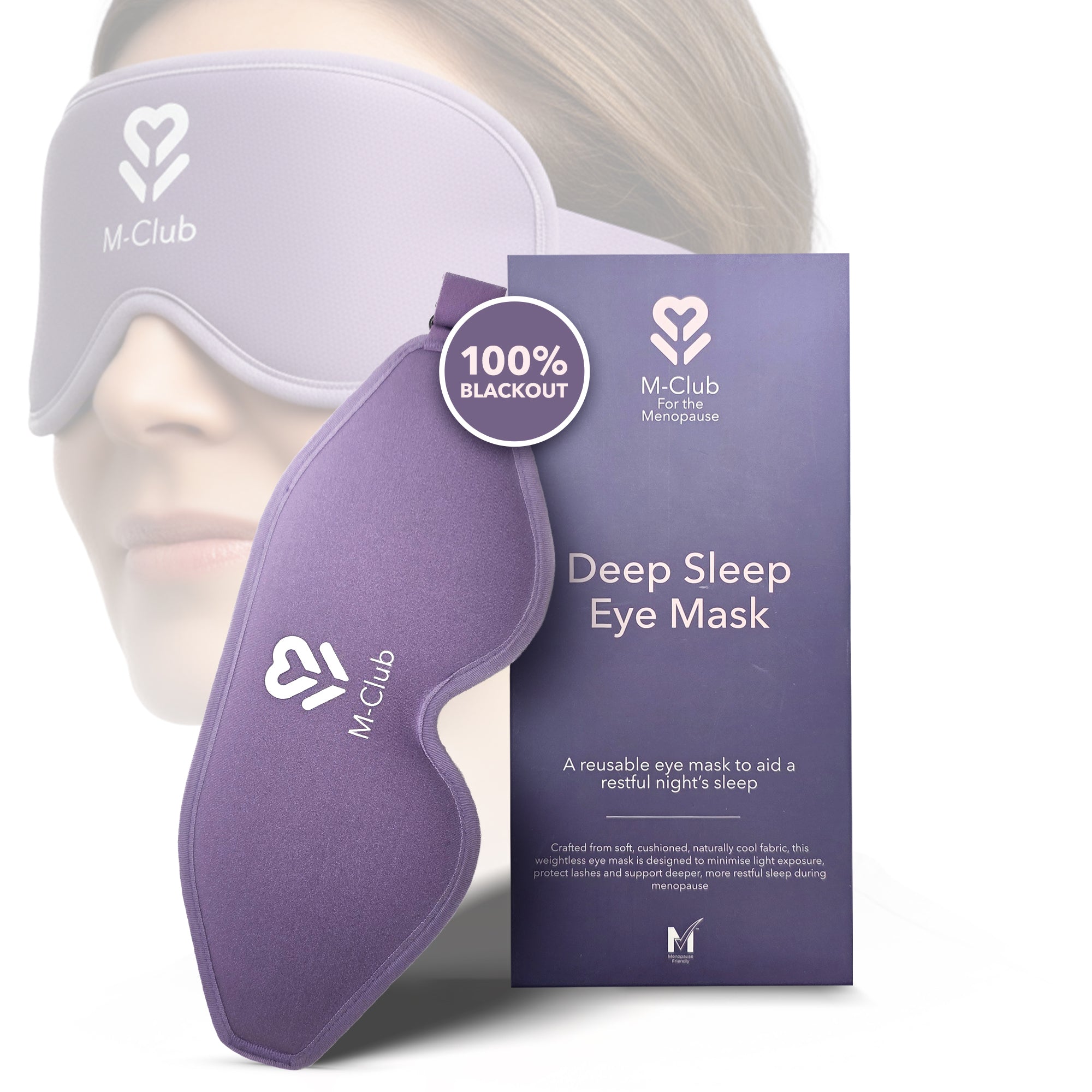 Deep Sleep Eye Mask – M-Club - For The Menopause